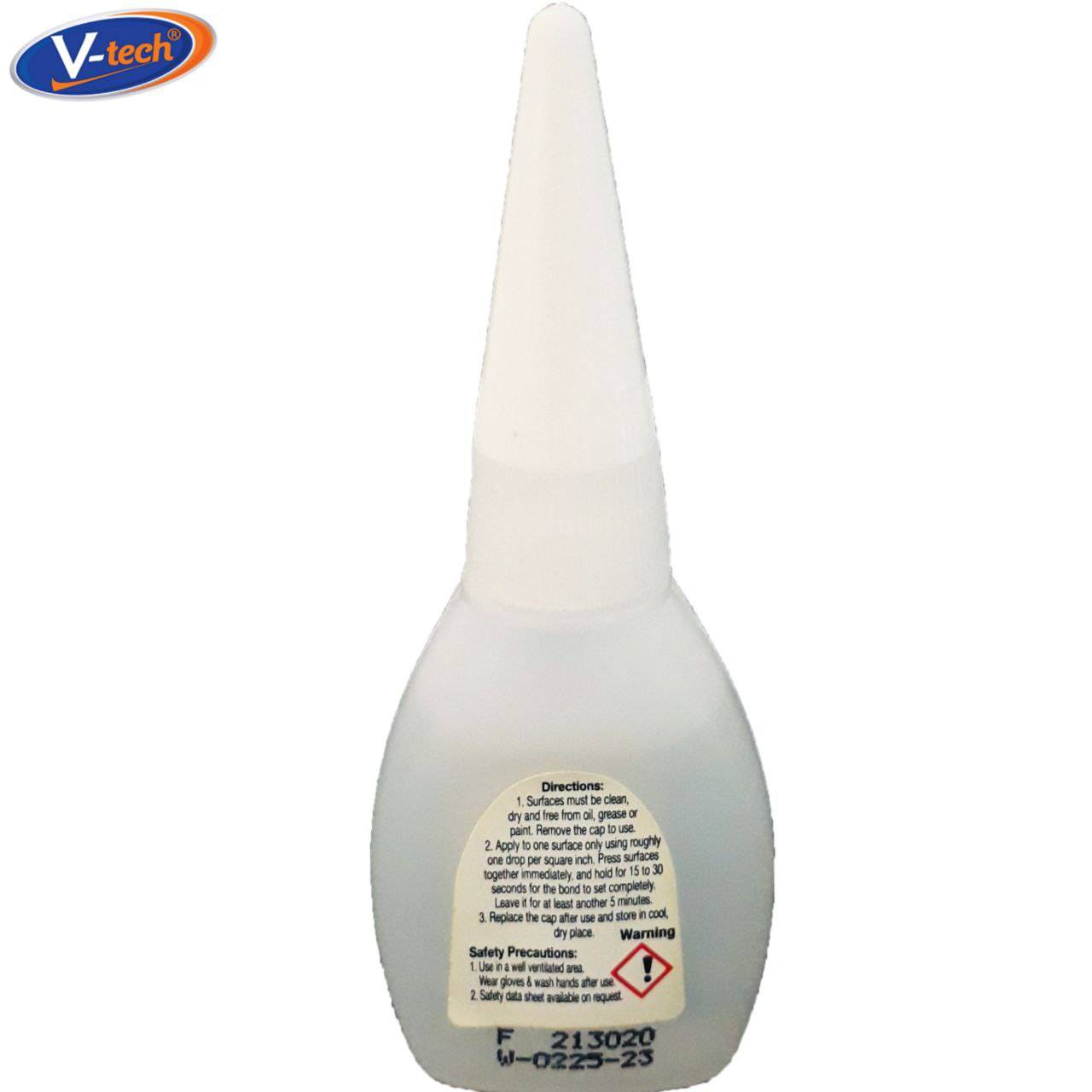 VTECH 3SECOND SUPER GLUE 502 FOR VARIOUS MATERIAL, GLASS, PLASTIC, TINY ...
