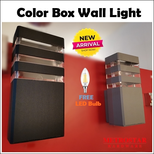 Color Box Wall Light